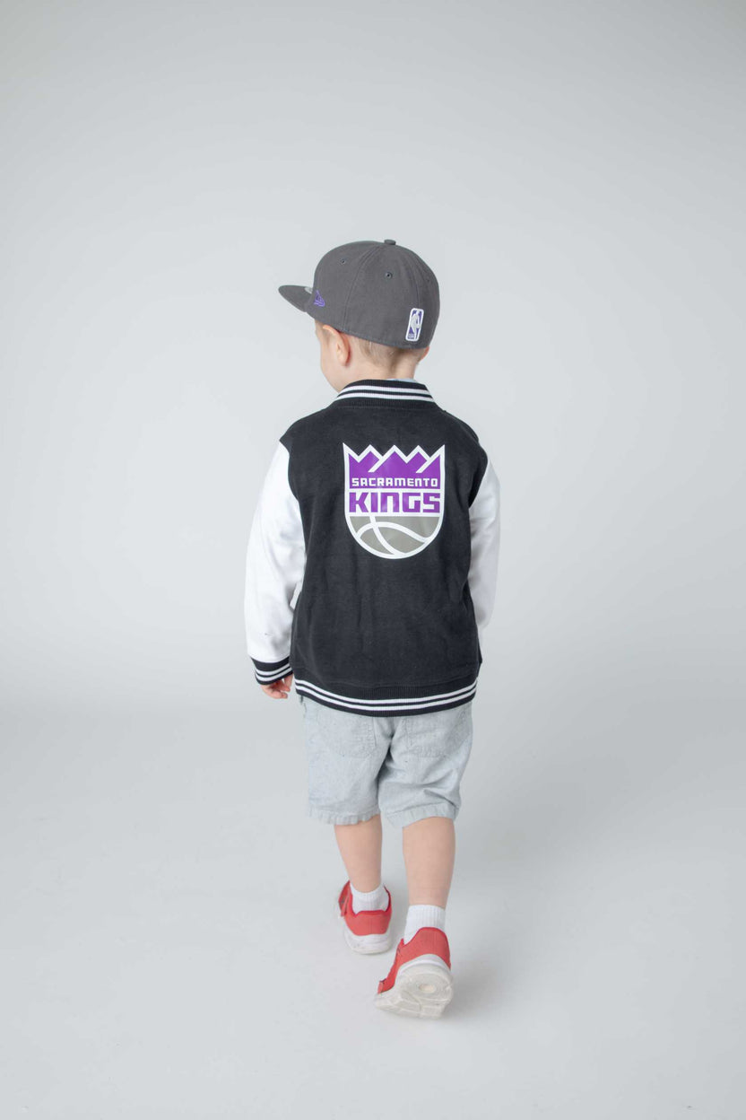 Sacramento Kings Infant Varsity Jacket by Creative Knitwear